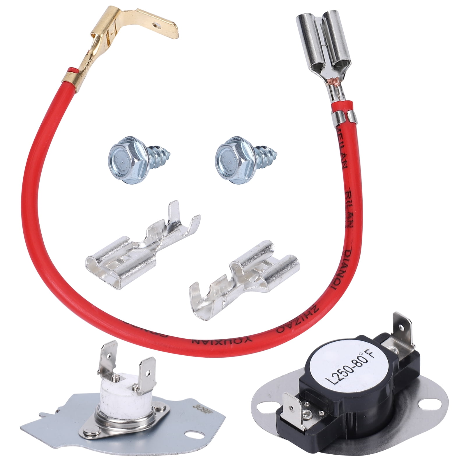 Kidlove 1 Set Electronic Components Dryer Thermal Cutoff Kit -279816 ...