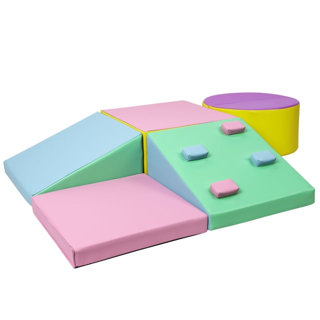 Kidlove Kids Fun Playing Pad, Toddler Crawl Foam Set, Climb Slide Safe ...