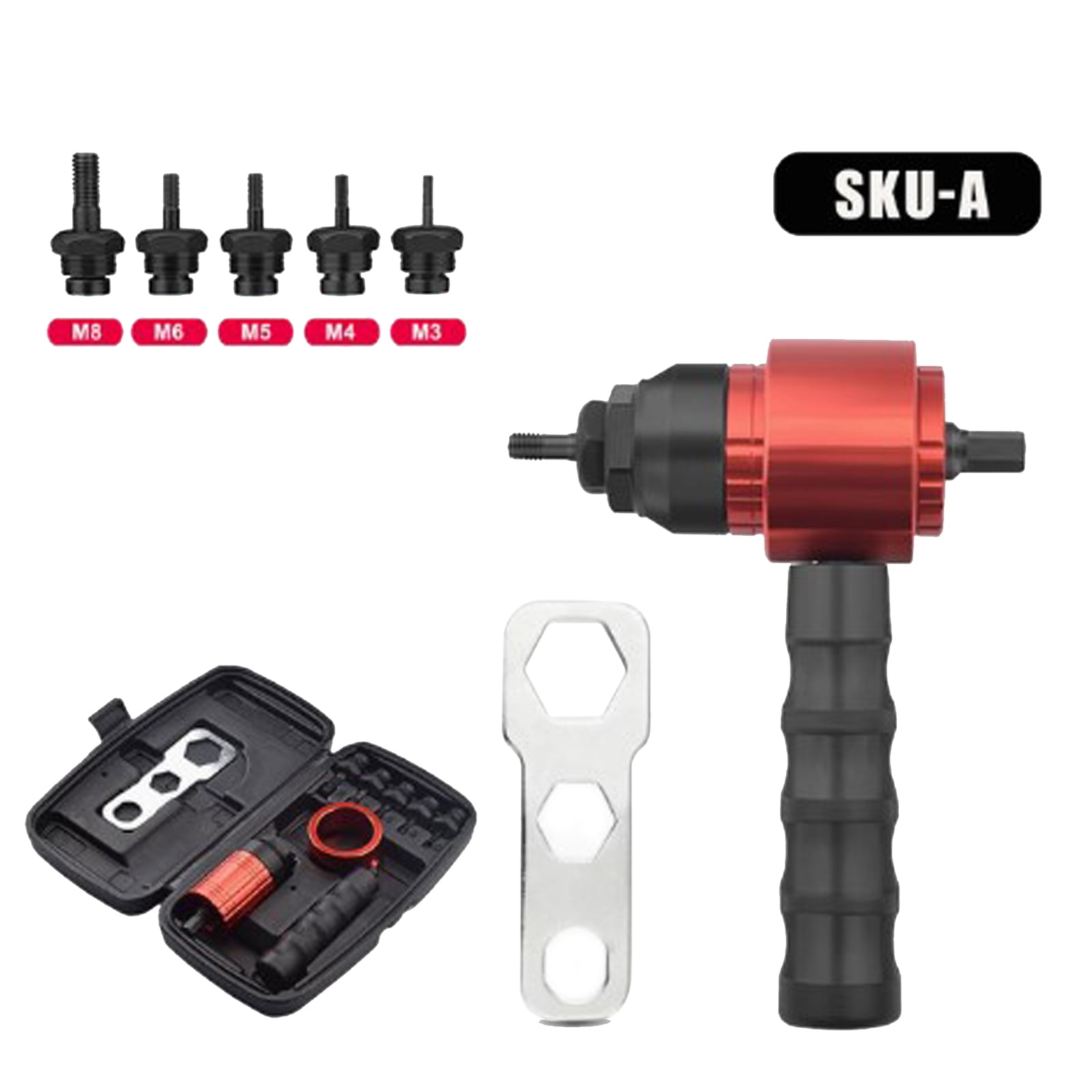 Kidlove M3 m8 Electric Rivet Gun Rivet Nut Drill Bit Adapter Insert Nut kidlove-m3-m8-electric-rivet-gun-rivet-nut-drill-bit-adapter-insert-nut