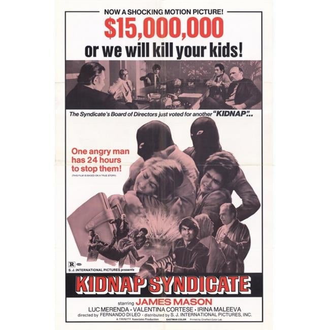 Kidnap Syndicate Movie Poster - 27 x 40 in. - Walmart.com