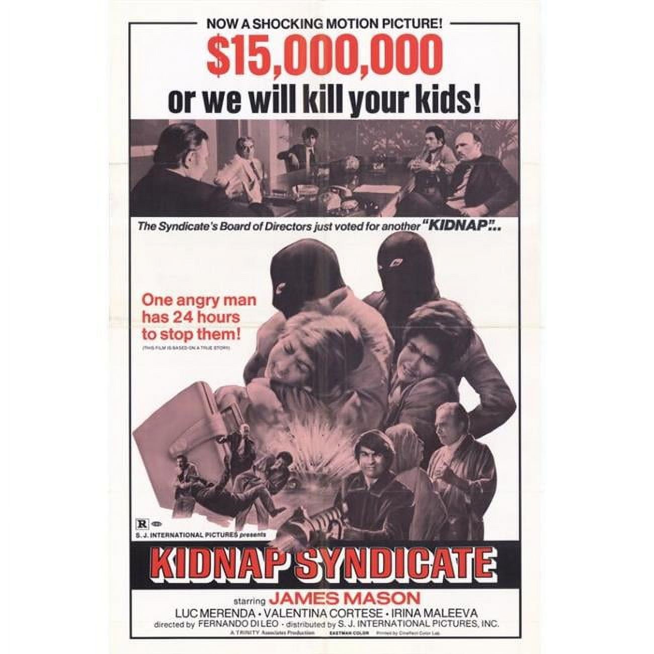 Kidnap Syndicate Movie Poster - 27 x 40 in. - Walmart.com