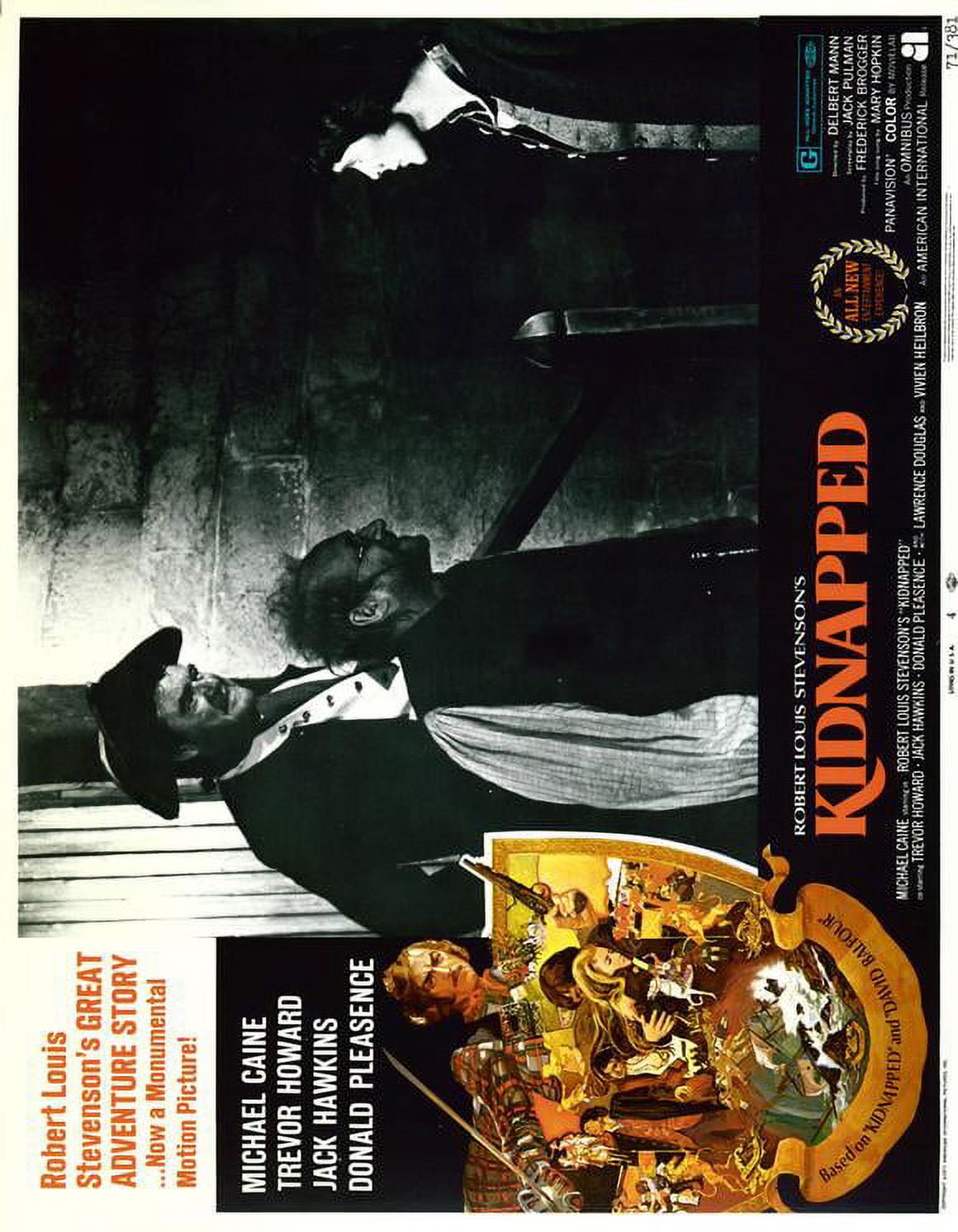 Kidnapped - movie POSTER (Style G) (11" x 14") (1971) - Walmart.com