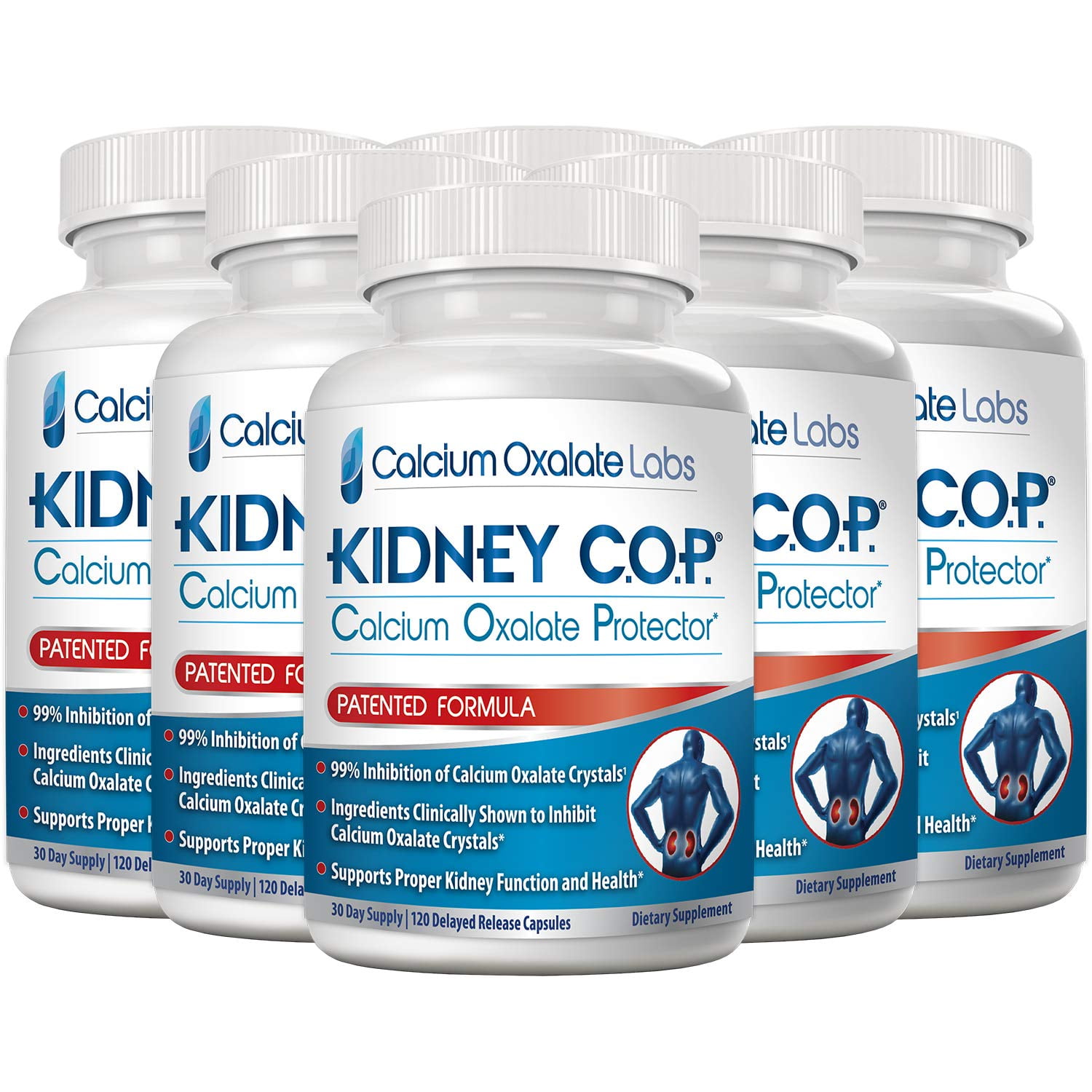 Kidney COP Patented Calcium Oxalate Supplement Capsules - Walmart.com