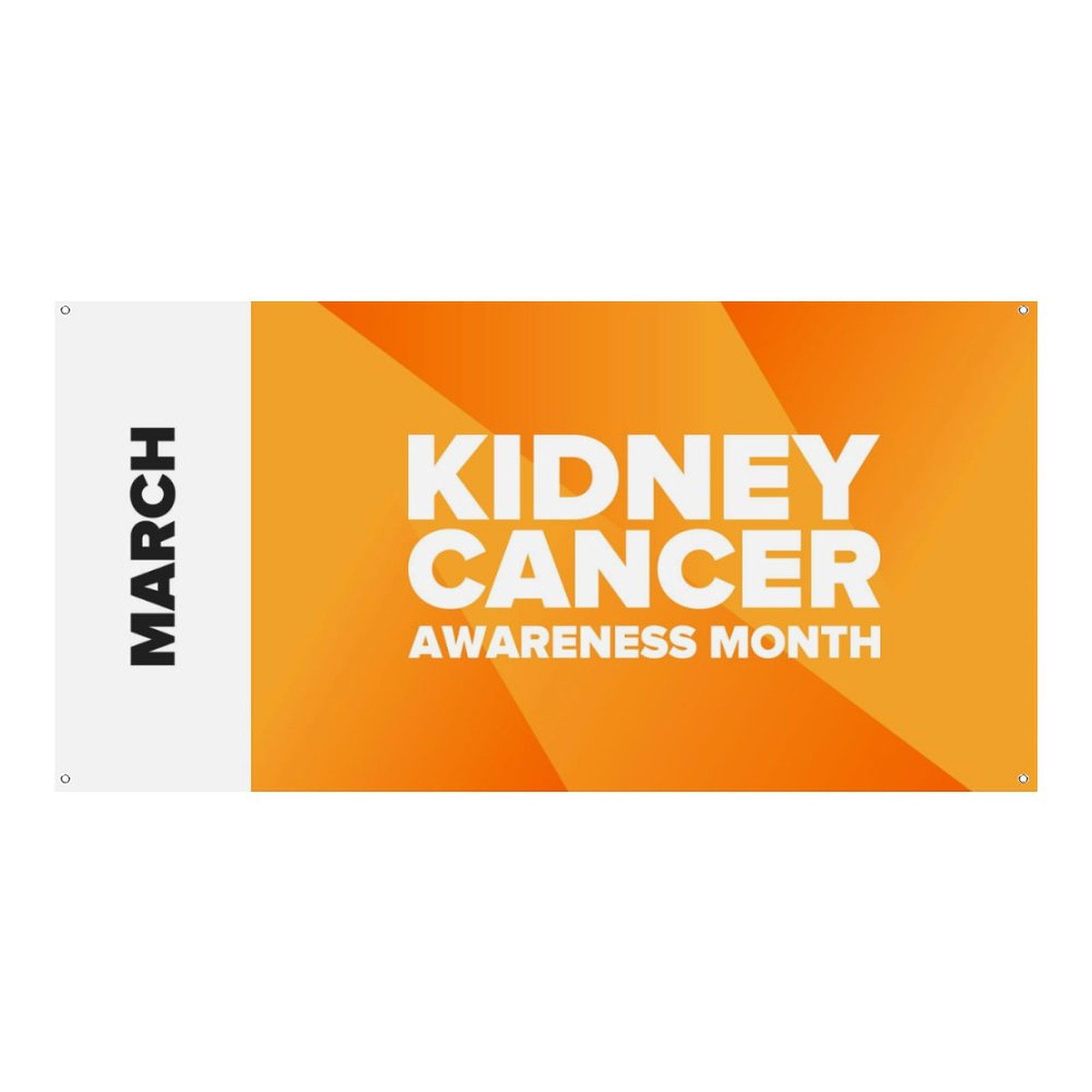 Kidney Cancer Awareness Orange Ribbon Banners Flag Hanging Backdrop ...
