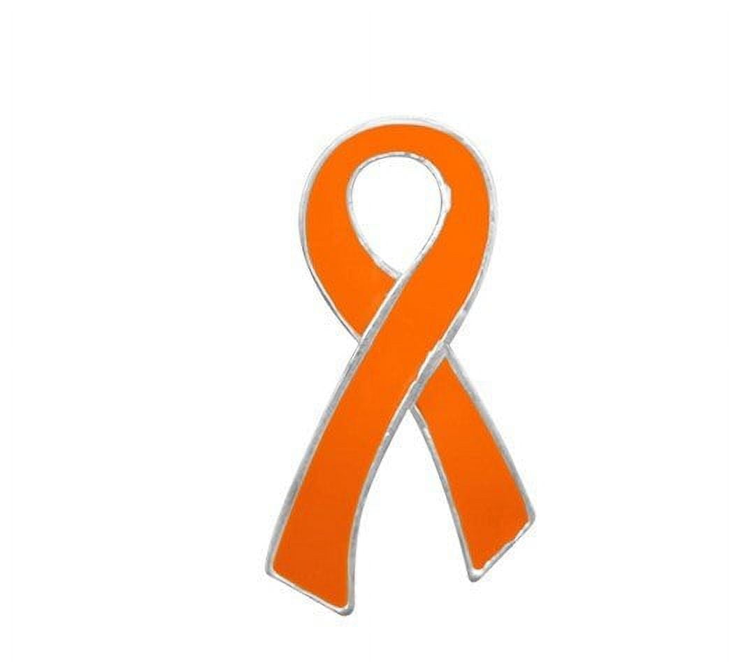 Kidney Cancer Awareness Ribbon Pins - Walmart.com