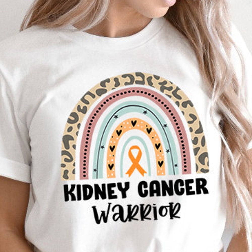 Kidney Cancer Shirt, Kidney Cancer Warrior Shirt, Kidney Cancer ...
