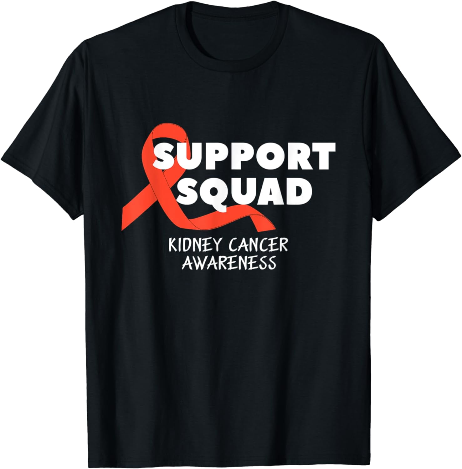 Kidney Cancer Support Squad Kidney Cancer Awareness T-Shirt - Walmart.com
