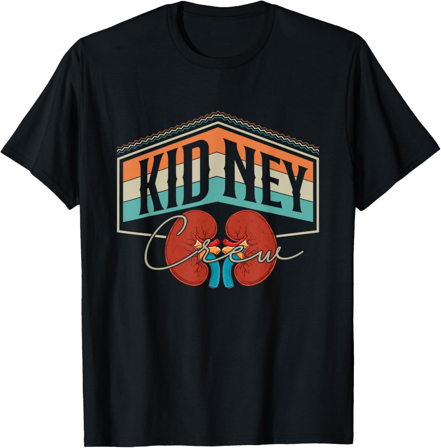 Kidney Crew Dialysis Team Dialysis Tech Nephrology Nurse T-Shirt mens t ...