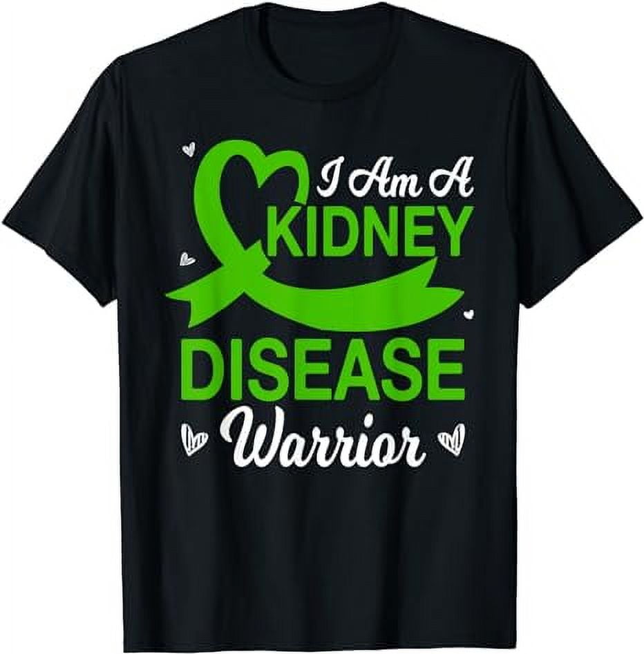 Kidney Dialysis Warrior Hemodialysis Awareness T-Shirt - Walmart.com