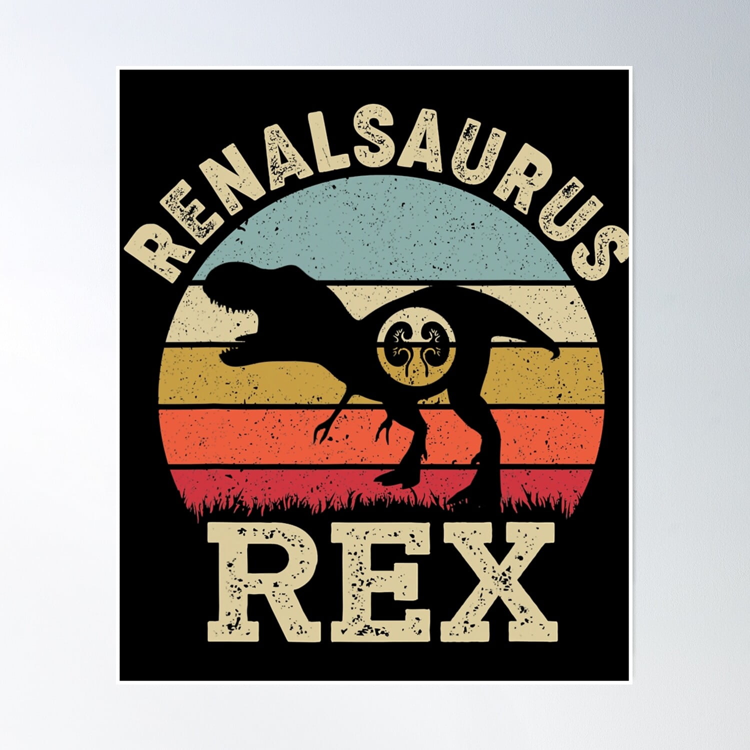 Kidney Disease Awareness Love Nephrology Nurse Dialysis Tech Poster ...