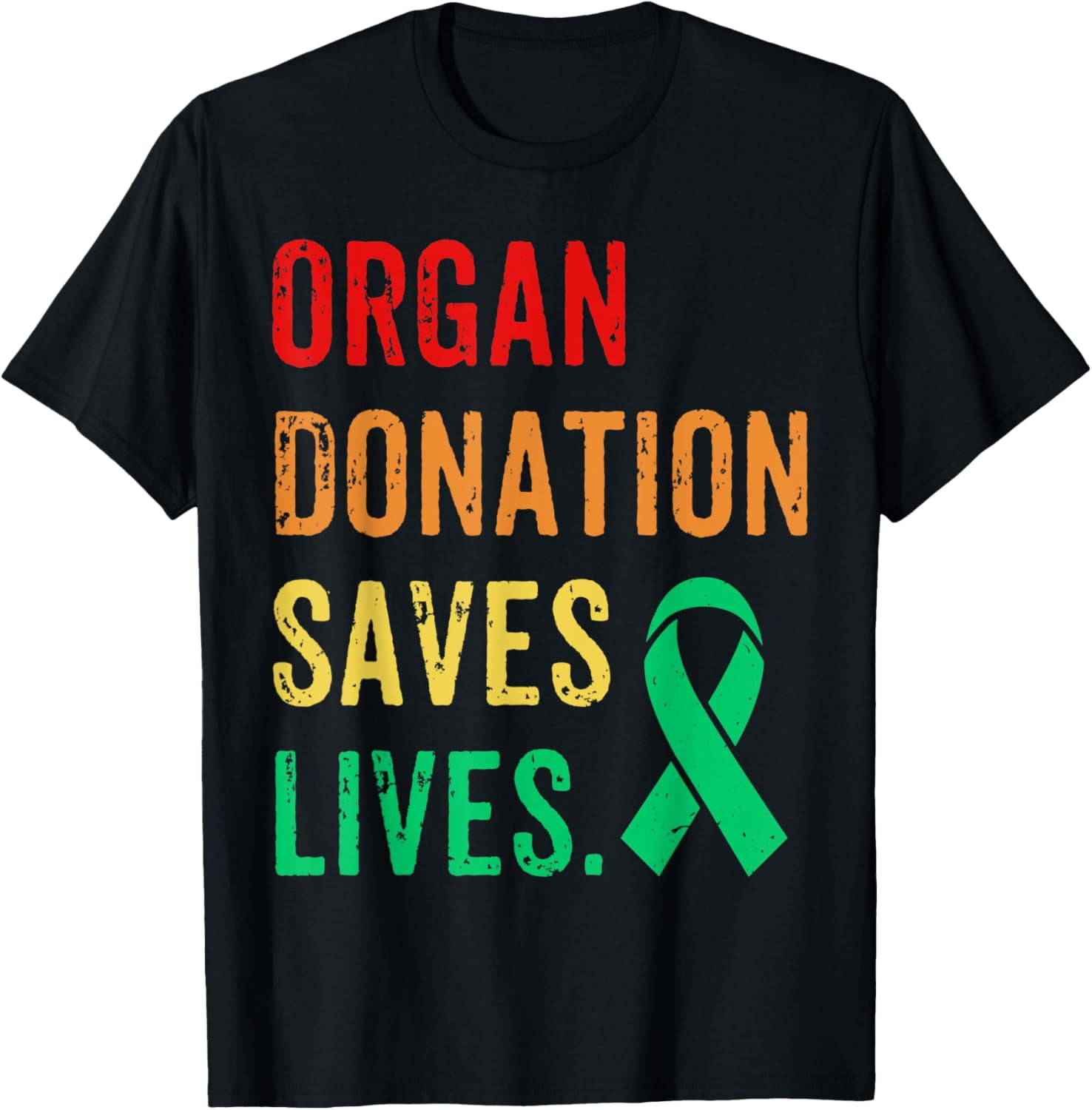Kidney Donor - Organ Donation Saves Lives Kidney Donation T-Shirt mens ...