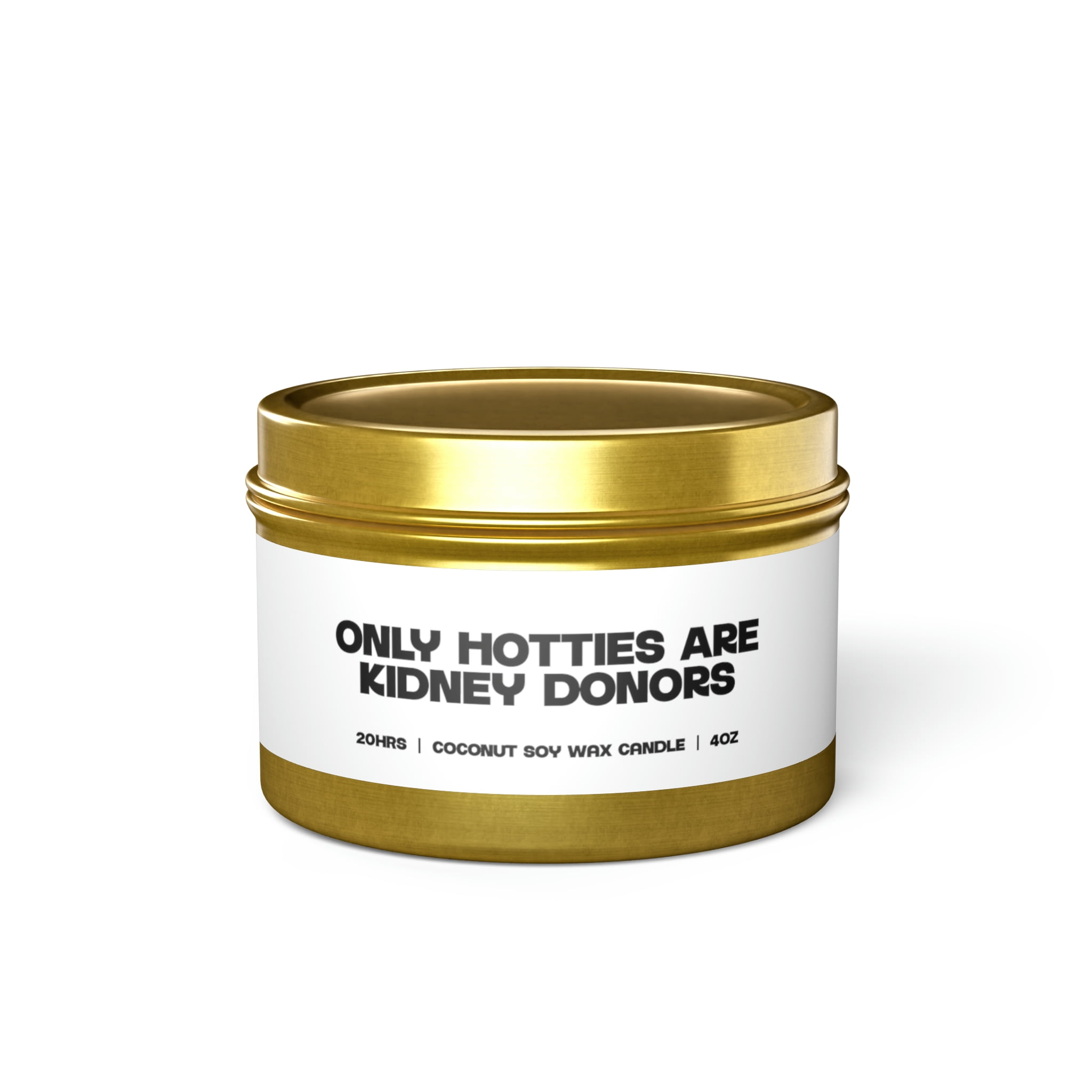 Kidney Donor Organ Thank You Appreciation Tin Candle Gift Vanilla ...