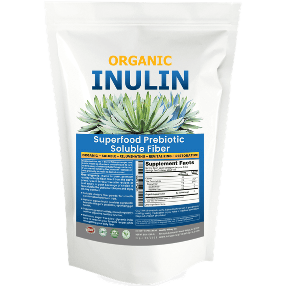 Kidney Restore Agave Inulin Fiber Digestive Powder, Gluten-Free, 3 lbs ...