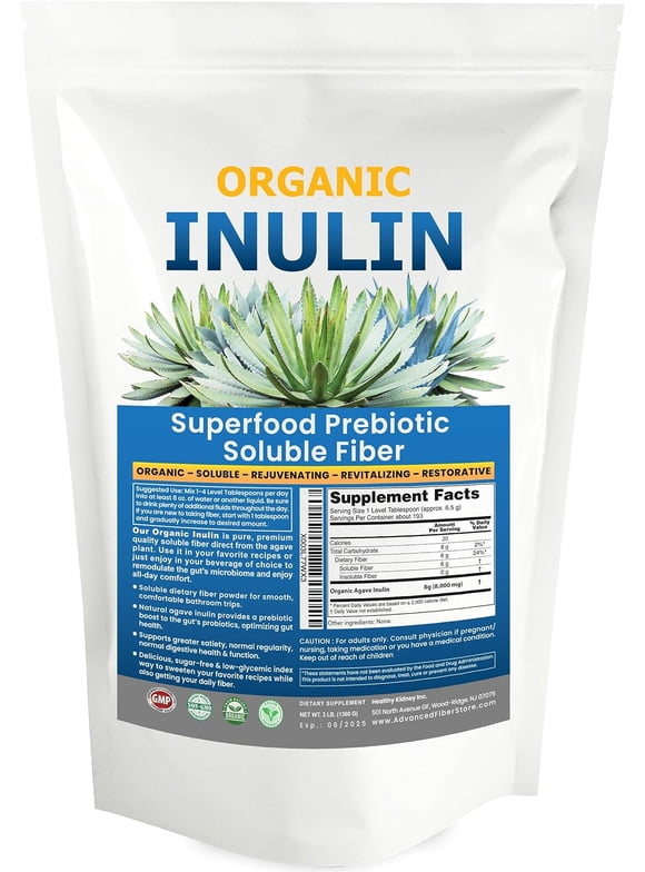 Inulin in Fiber Supplements - Walmart.com