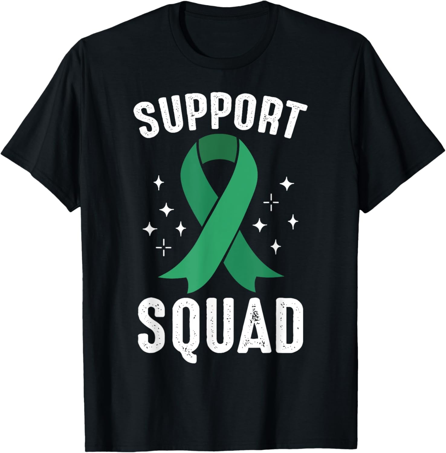 Kidney Support Squad Green Ribbon Disease T-Shirt - Walmart.com
