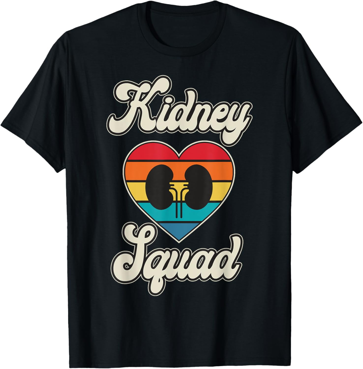 Kidney Team Squad Nephrology Nurse Dialysis Technician T-Shirt ...