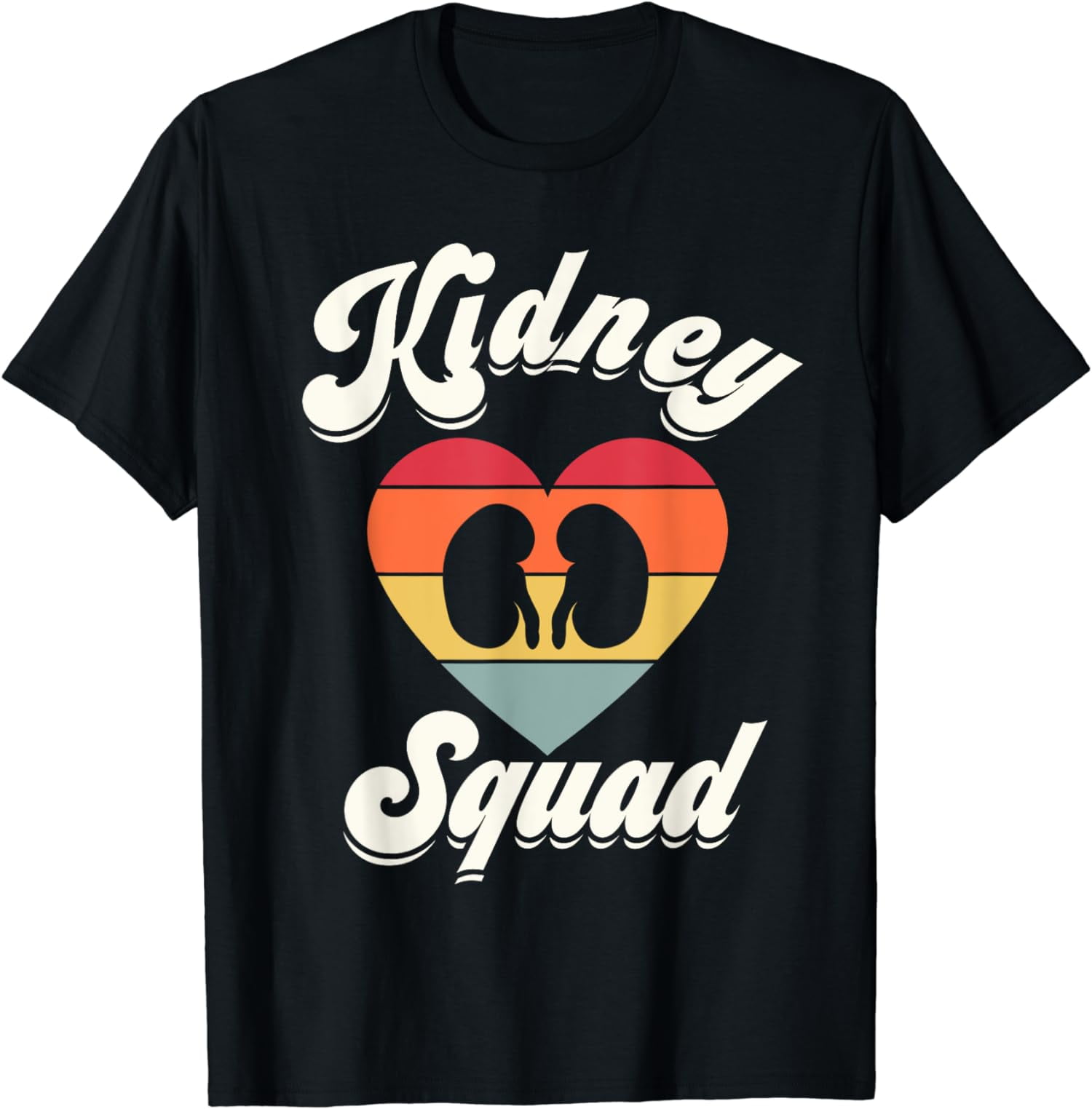 Kidney Team Squad Nephrology Nurse Dialysis Technician Tech T-Shirt ...
