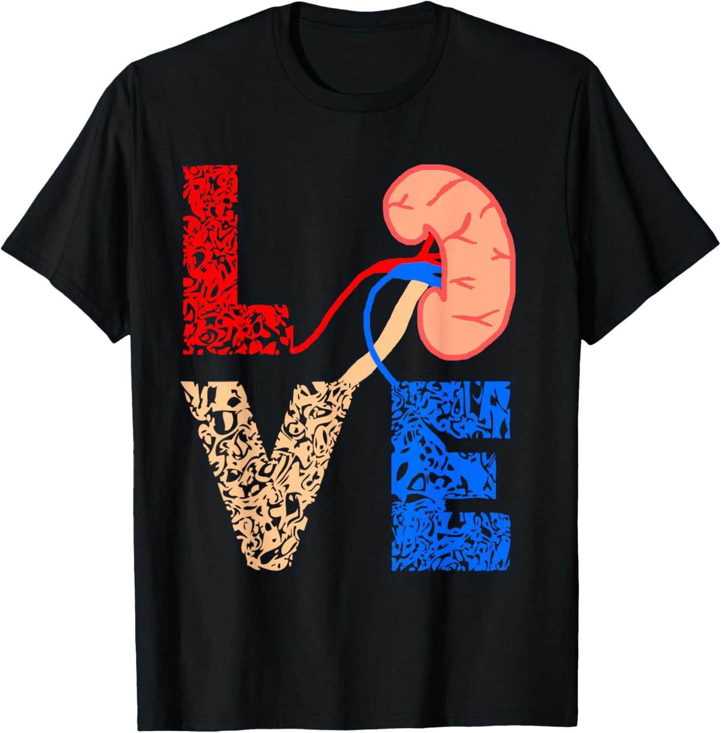 Kidney organ donation dialysis patients nephrology urology T-Shirt ...