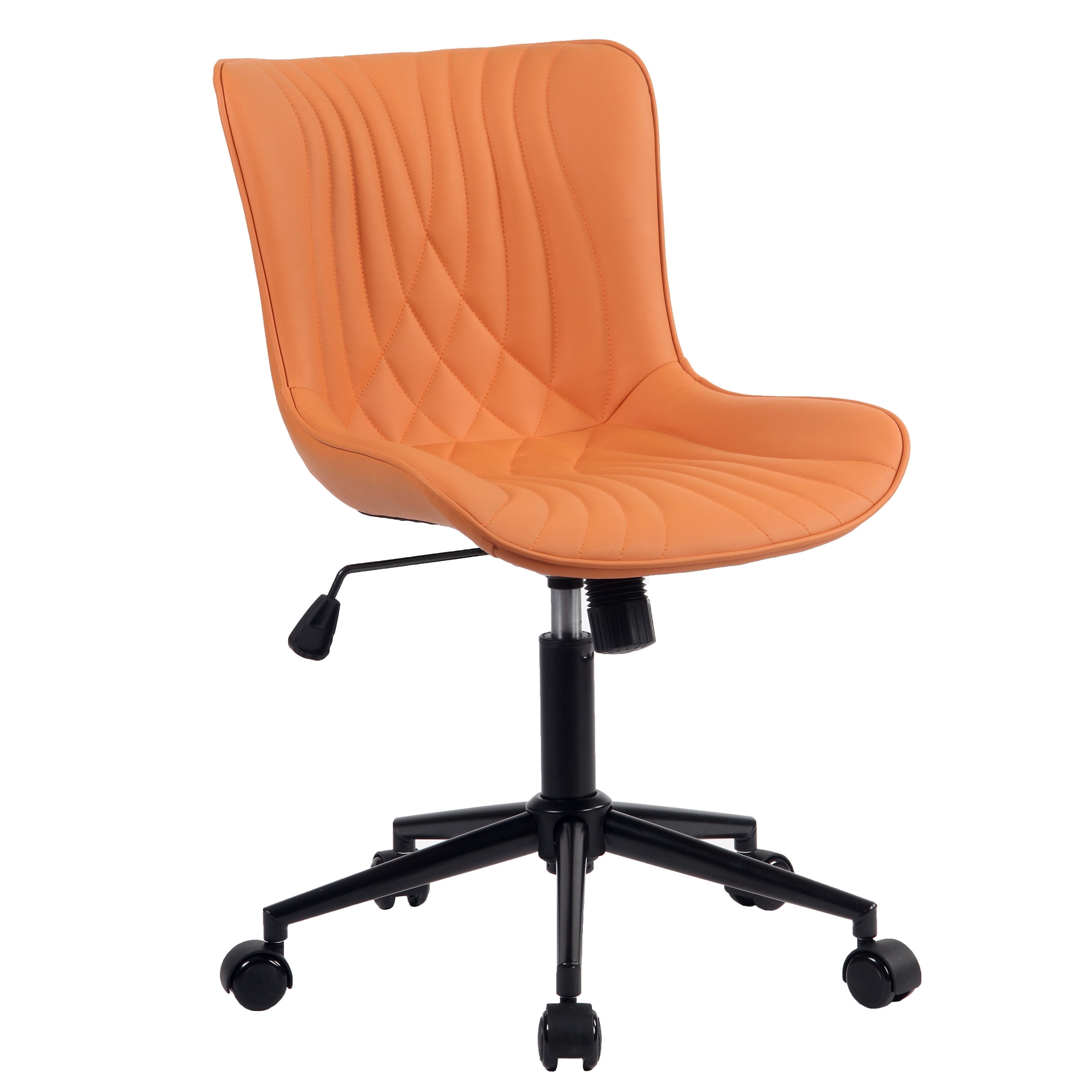 Kidol & Shellder Camel Desk Chair with Wheels, Adjustable Rocking Cozy ...