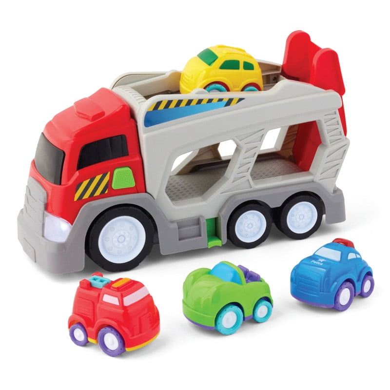 Kidoozie Lights 'n Sounds Transporter Truck Ages 18 months + Car ...