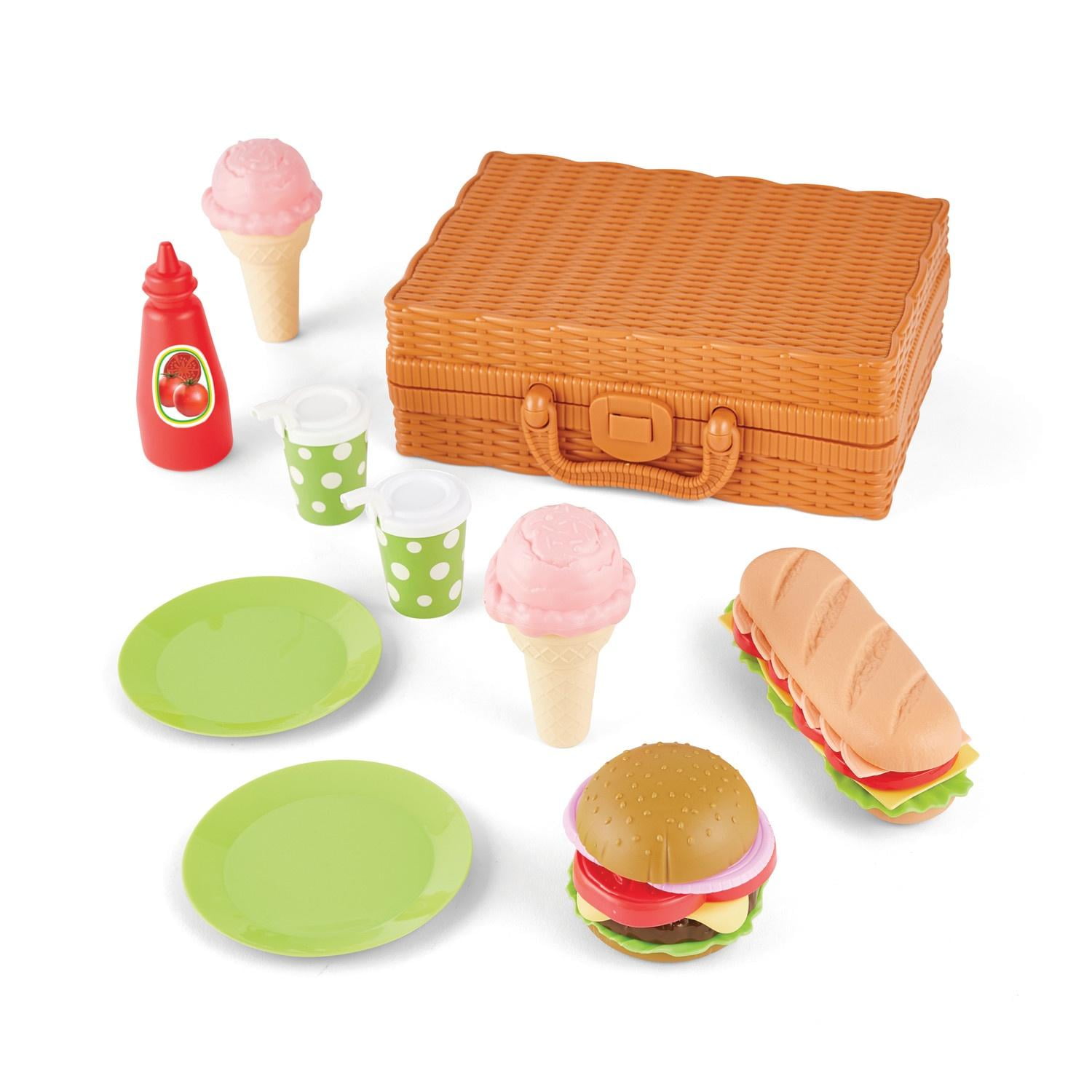 Kidoozie Lunch for Two Picnic Set - Spark Imaginative Feasts with Play ...