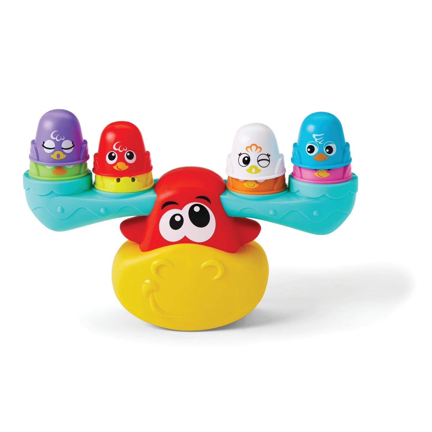 Kidoozie Wobbly Stacking Moose - Fun & Skillfull Stacking Game for Ages ...