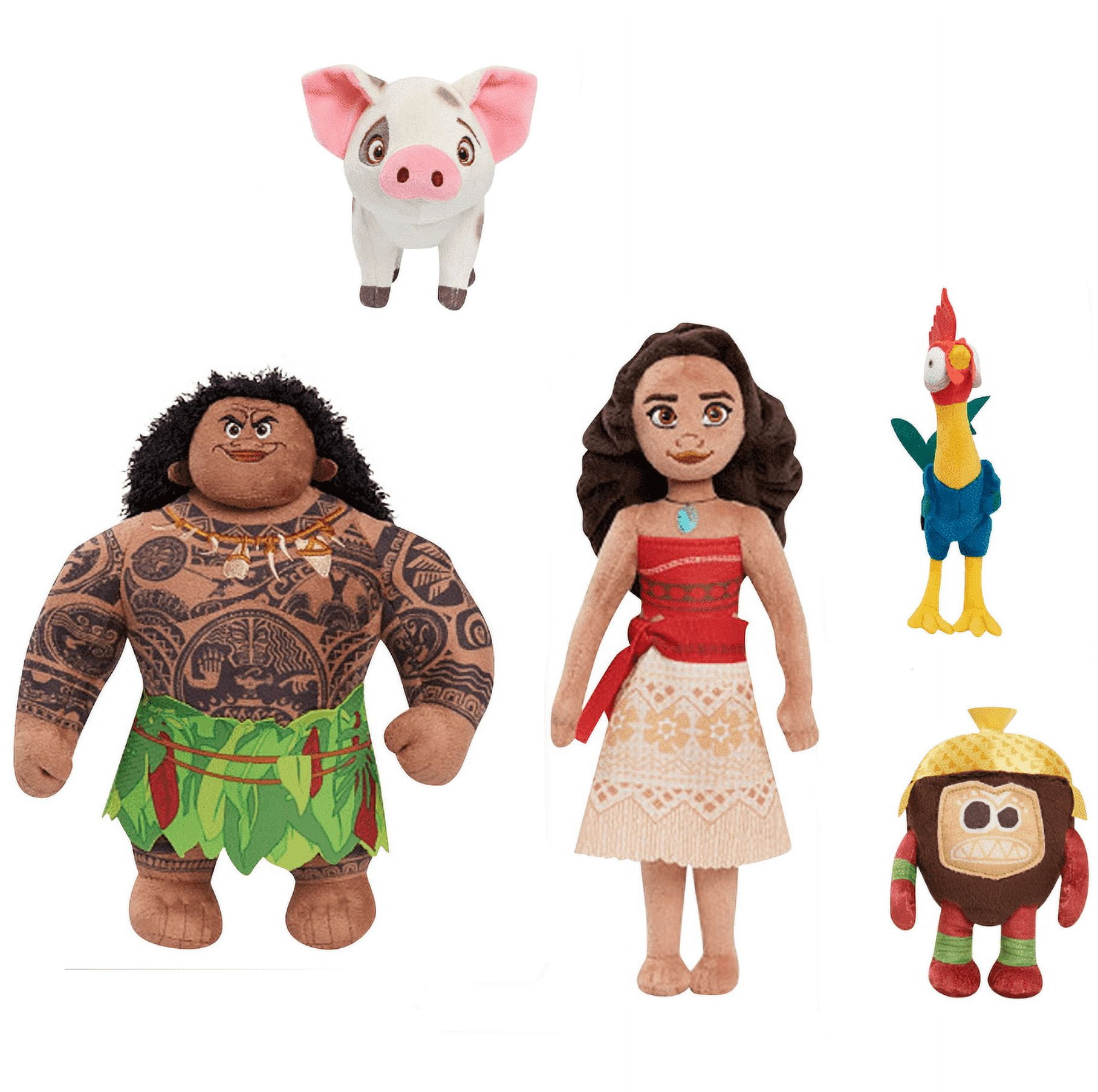 Kidora Toys 5 PCS Moana Plush, 11.8 Inch Moana Toys Cute Anime Moana 2 ...