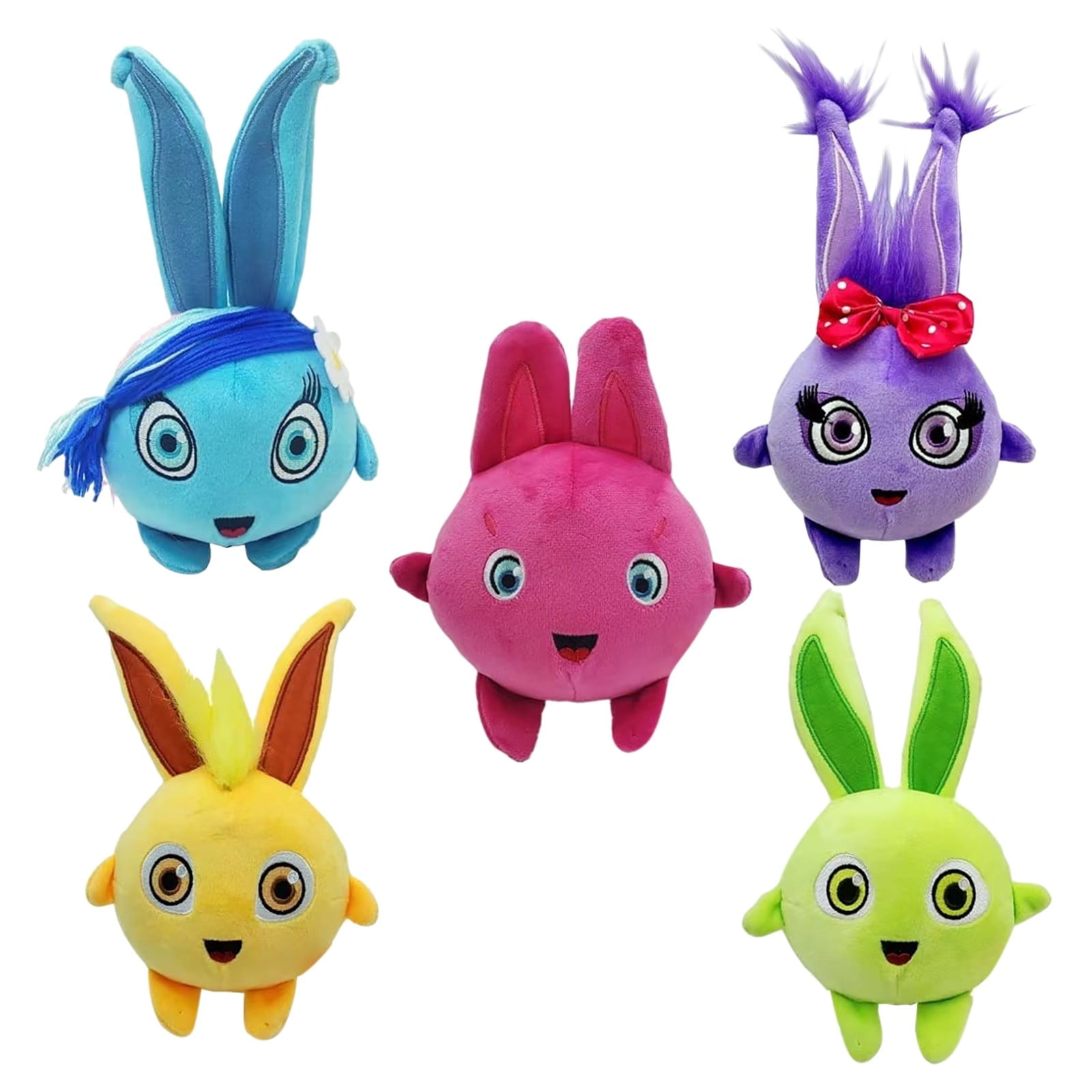 Kidora Toys 5PCS Sunny Bunnies Doll Plushies Toys, Soft Sunny Bunnies ...