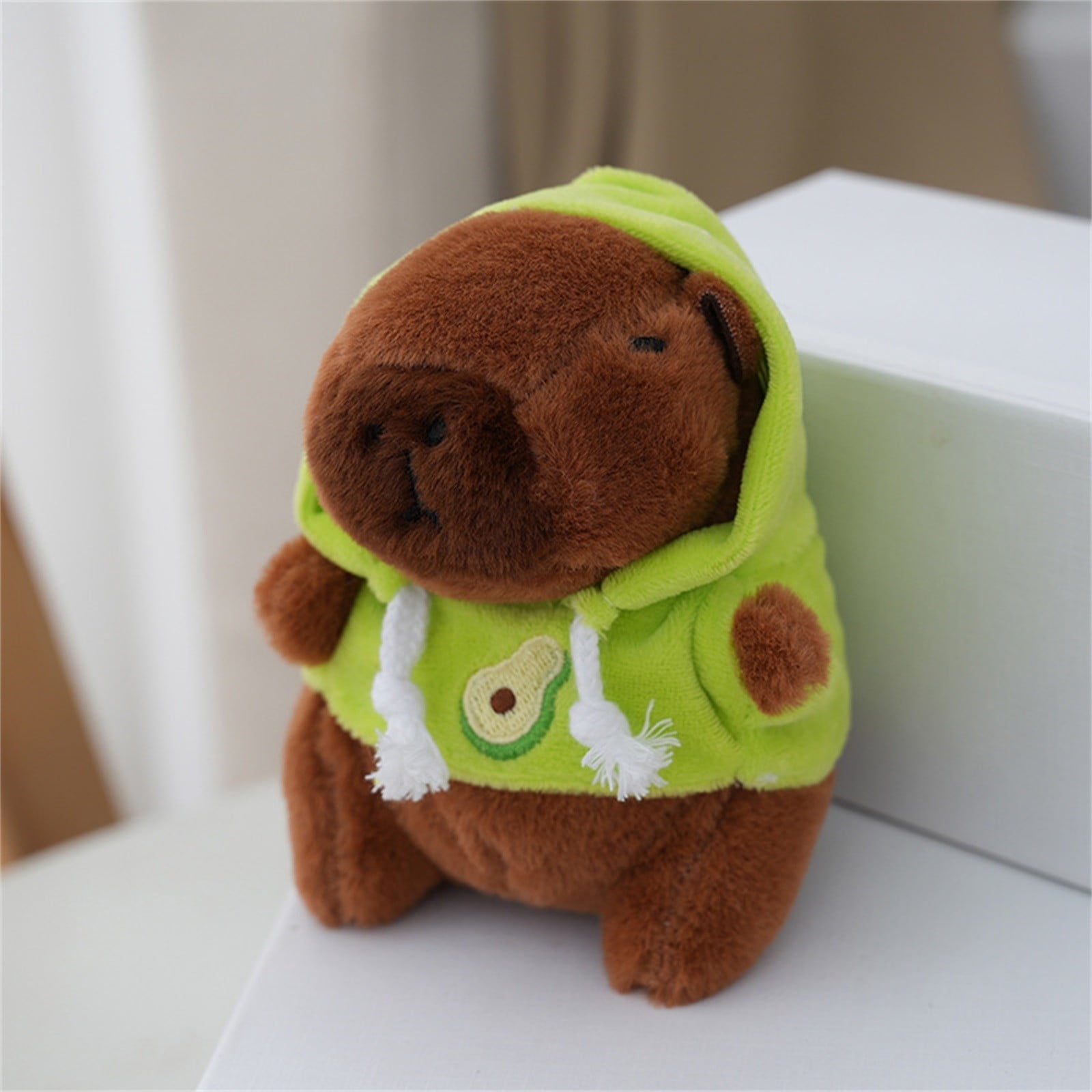 Kidora Toys Capybara Plush Toys Brown Capybara Wear Hoodies Stuffed ...