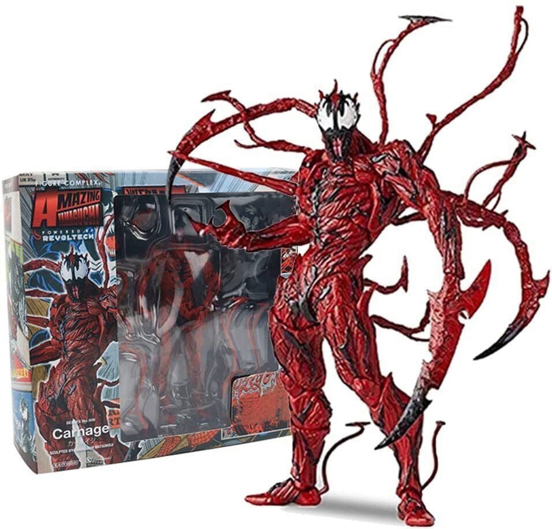 Kidora Toys Collectible Movable Joints, PVC, Carnage A Venom Carnage ...