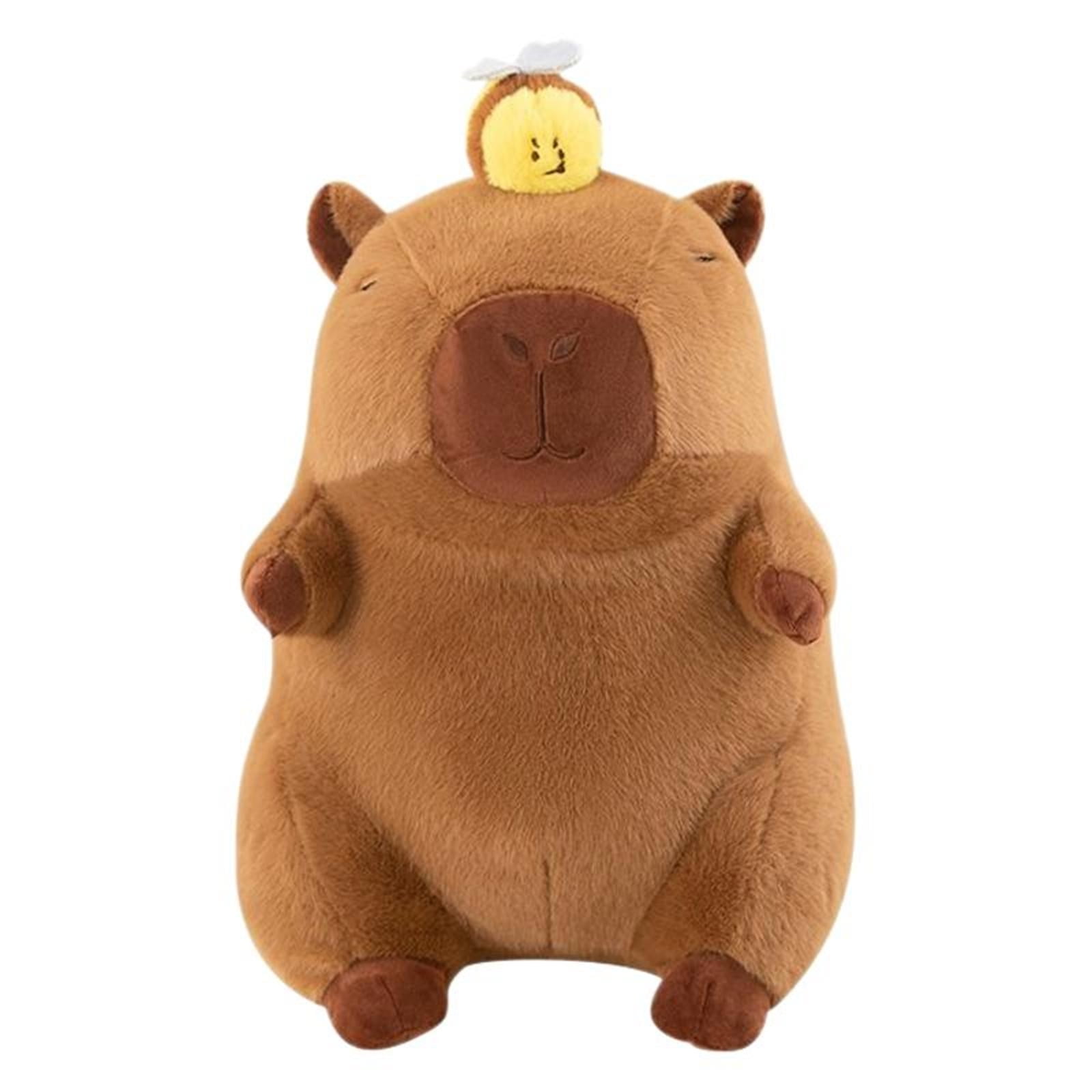 Kidora Toys Soft Capybara Plush Toy Adorable Plush Toy with Cute Bee ...