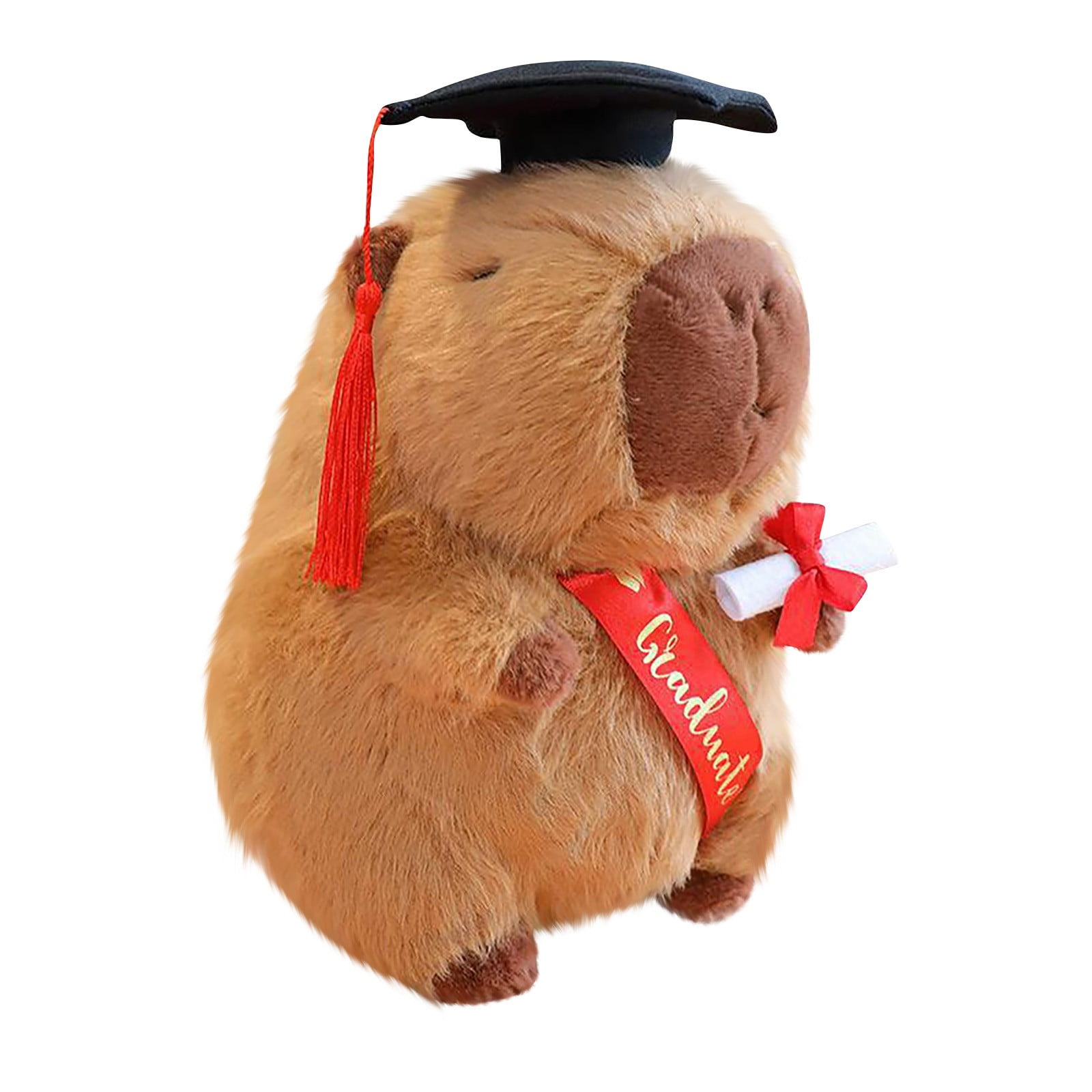 Kidora Toys Soft Capybara Plush Toy Graduation Season Plush Toy Water ...