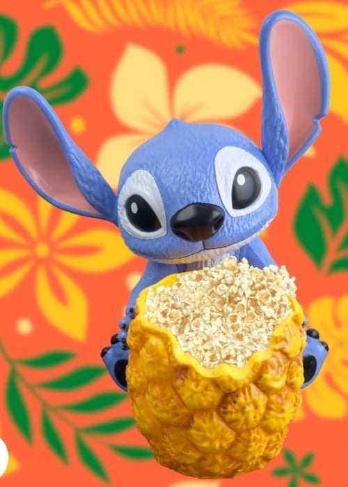 Kidora Toys Stitch Movie Pineapple Popcorn Bucket, Cute Stitch Snack ...