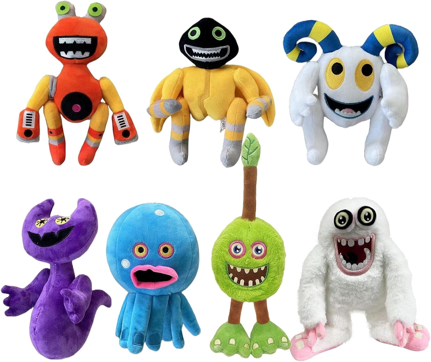Kidora Toys Wubbox Plushies, 7pcs Kidora Toys Plush Toys, 12 Inch ...