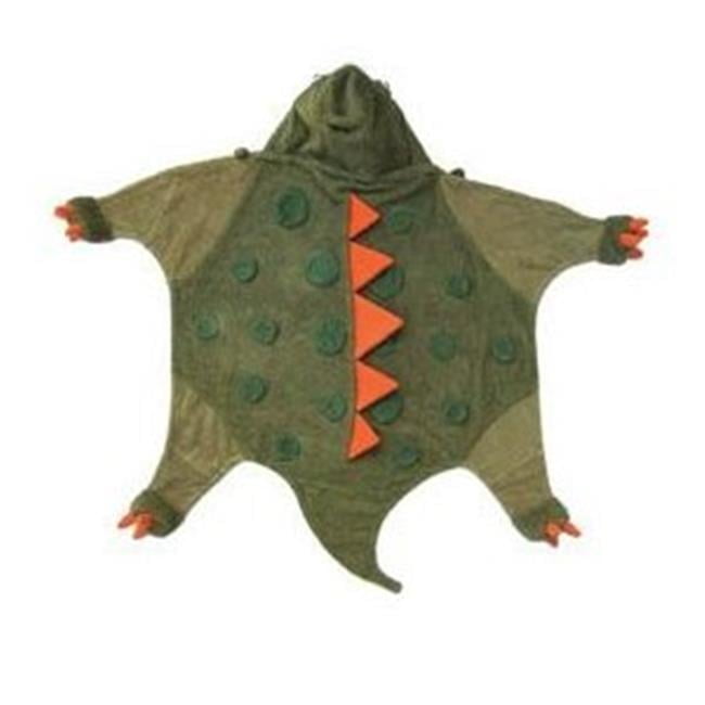 Kidorable Baby Boys Brown Dinosaur Cotton Absorbent Spike Hooded Towel ...