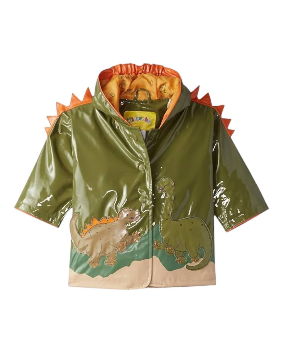 Kidorable Boy's Dinosaur Raincoat - Walmart.com