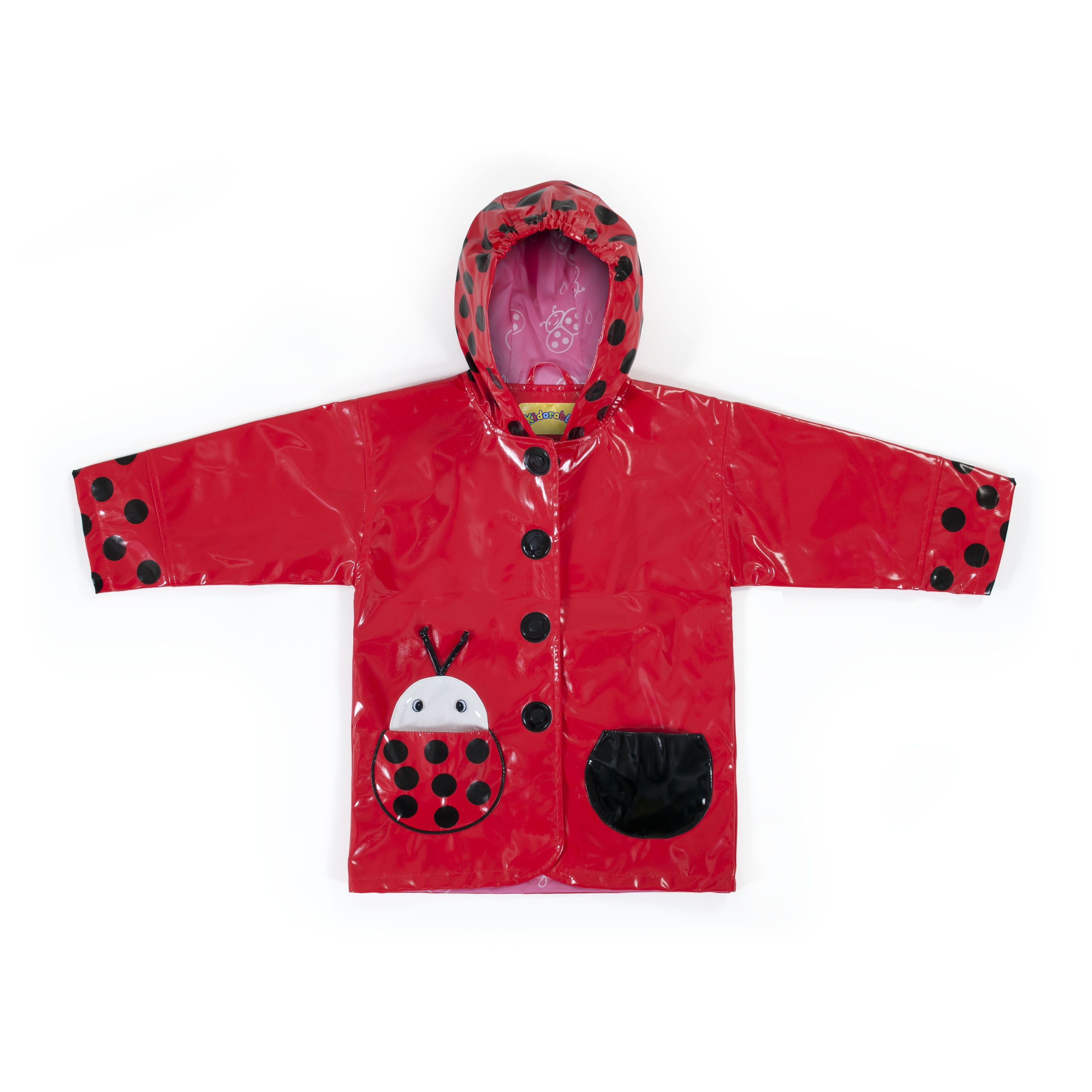 Kidorable Toddler/Little Kid Ladybug Raincoat - Walmart.com