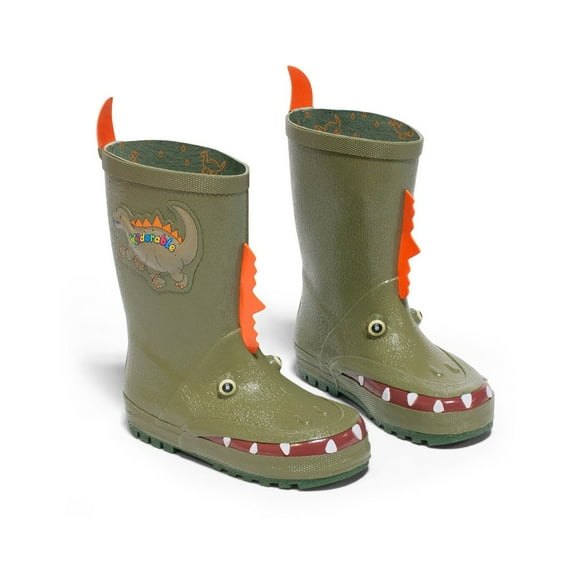 Kidorable Boys' Dinosaur Rain Boot, Green, Size Toddler 6.0 - Walmart.com