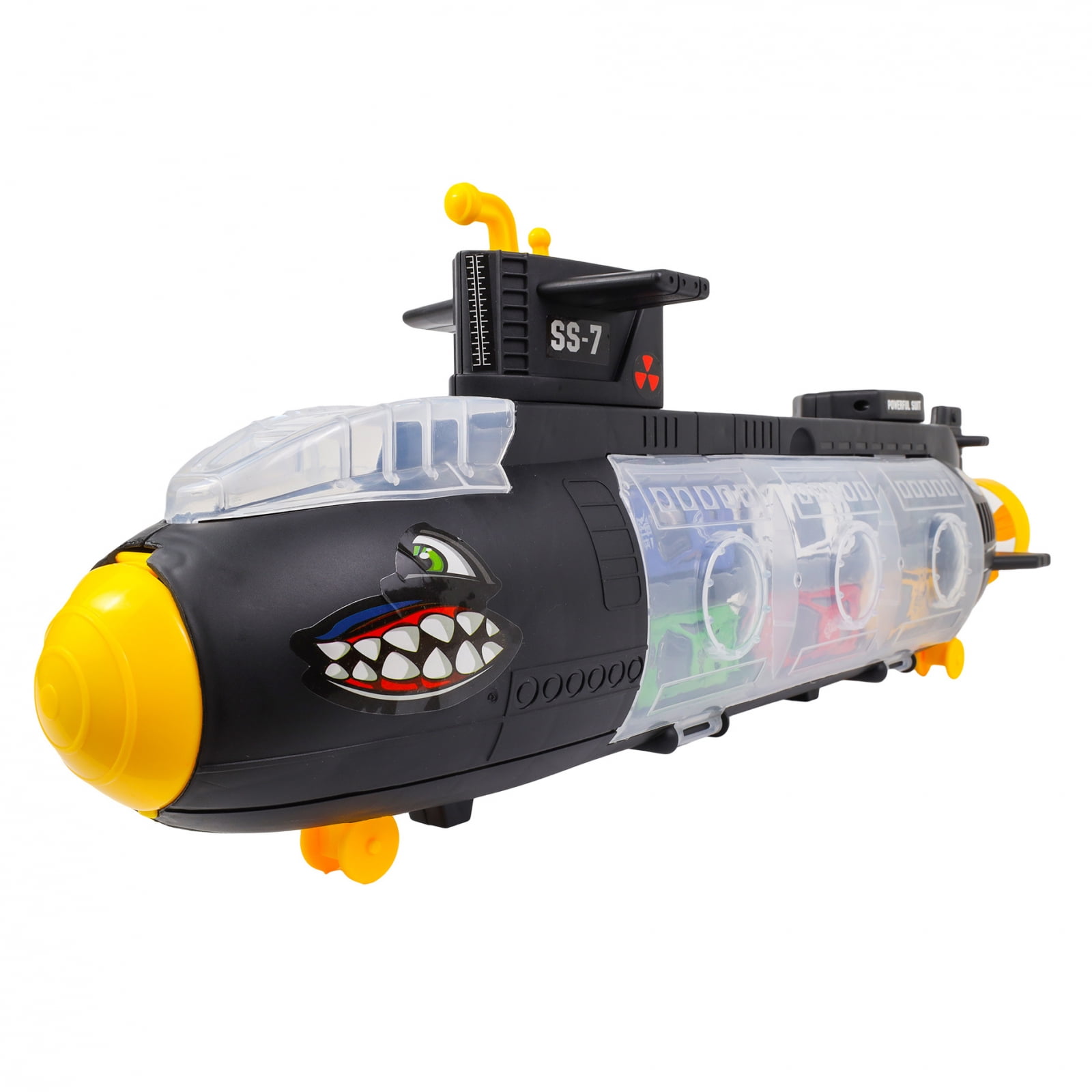 Kidplokio Diecast Submarine Shark Car Carrier Vehicle Playset - Walmart.com