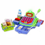 Children's Realistic Play Electronic Cash Register Toy, Kids Pretend ...