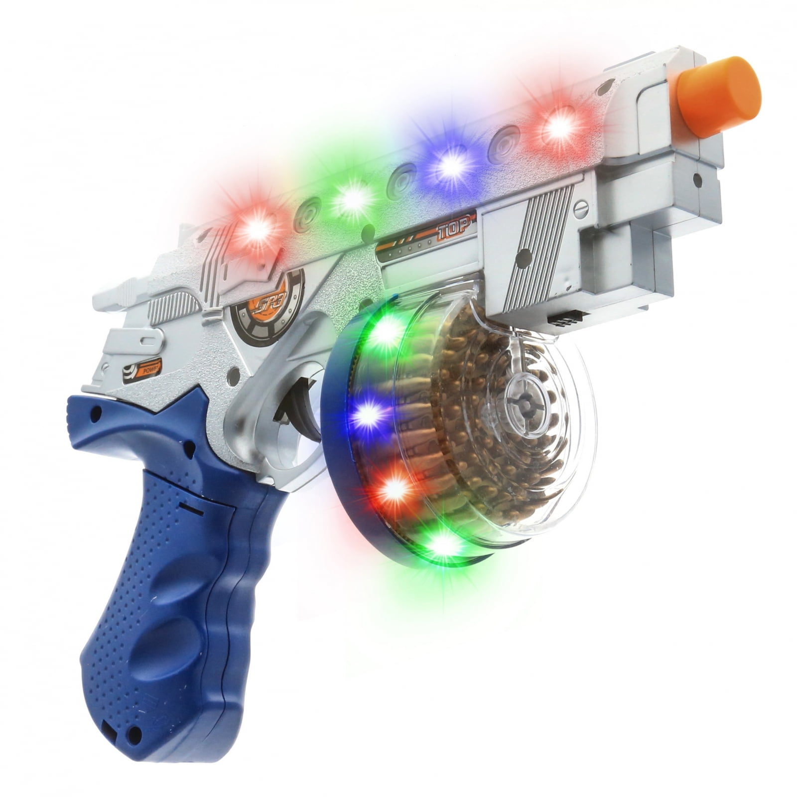 Kidplokio Space Soldier Toy Gun Galaxy Hero Blaster Colorful Spinning ...