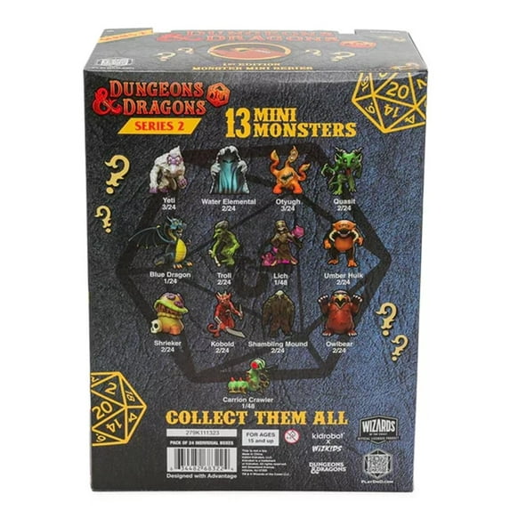 Dungeons & Dragons: 3" Vinyl Mini - Monster Series 2: D&D Blind Box by ...