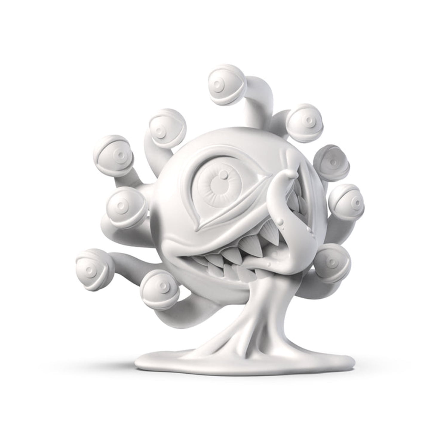 Kidrobot Dungeons & Dragons - Beholder 7" Resin Art Figure - Blank New ...