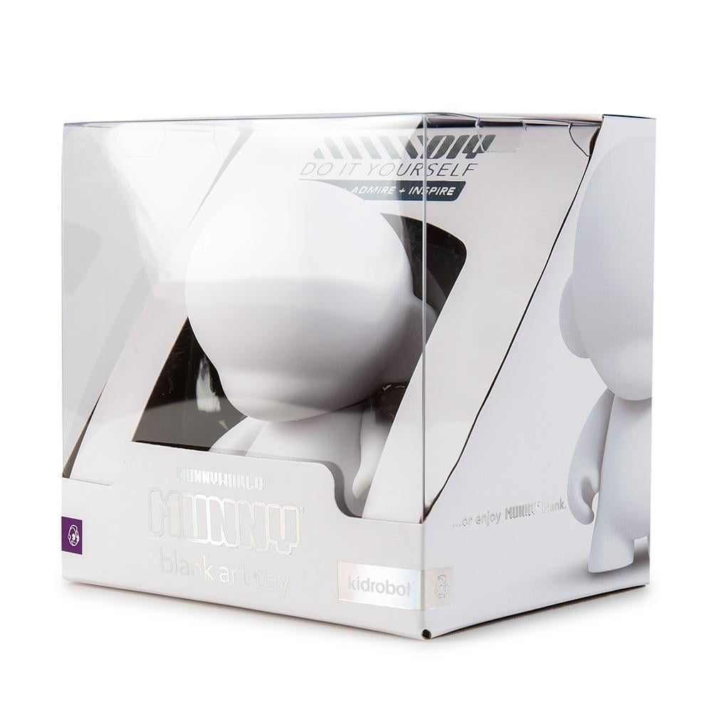 Kidrobot Munnyworld White 4 Inch Blank Figure - Walmart.com