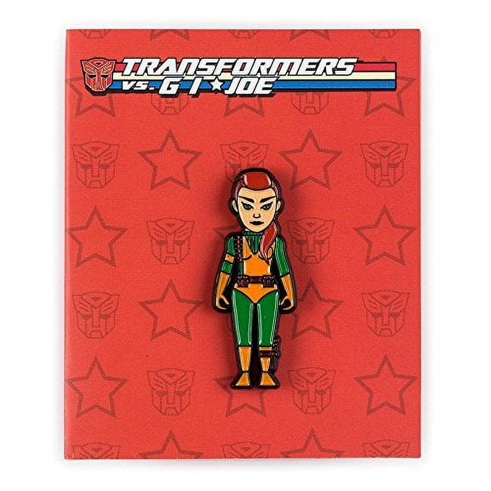 Kidrobot Transformers vs G.I. Joe Enamel Pin Series - Scarlett (1/20 ...