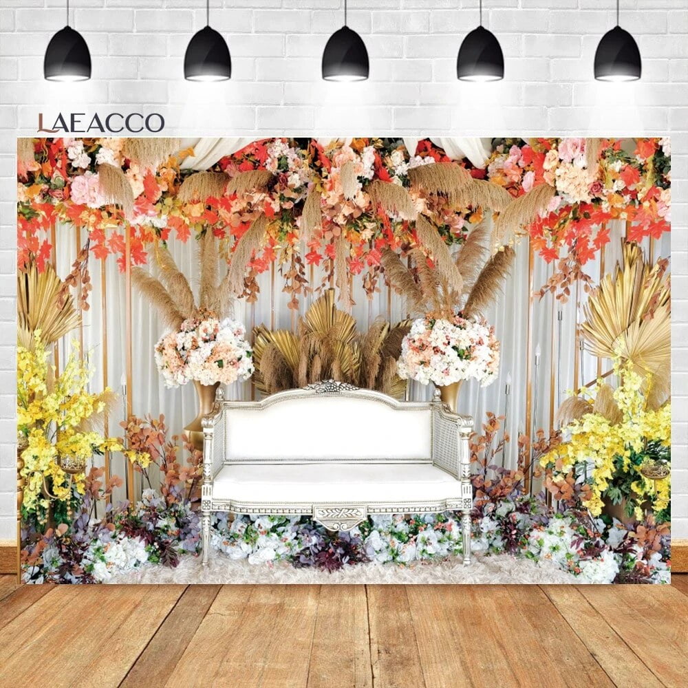 Kids 1st Birthday Party Backdrop Sweet Pink Balloons Flowers Scene Baby ...