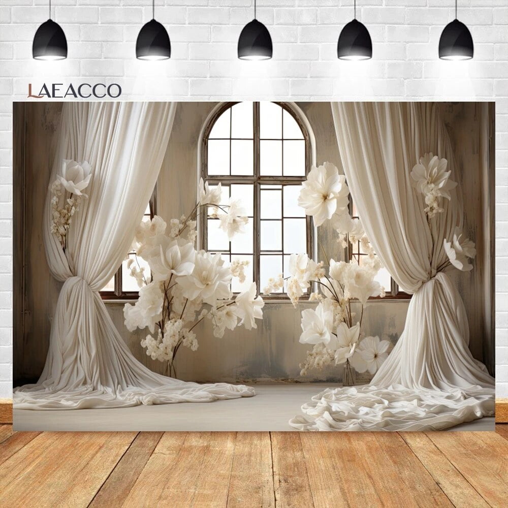 Kids 1st Birthday Party Backdrop Sweet Pink Balloons Flowers Scene Baby ...