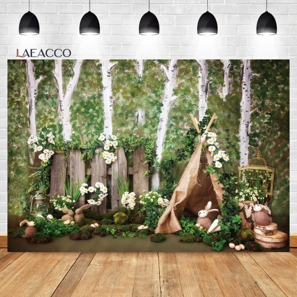 Kids 1st Birthday Party Backdrop Sweet Pink Balloons Flowers Scene Baby ...