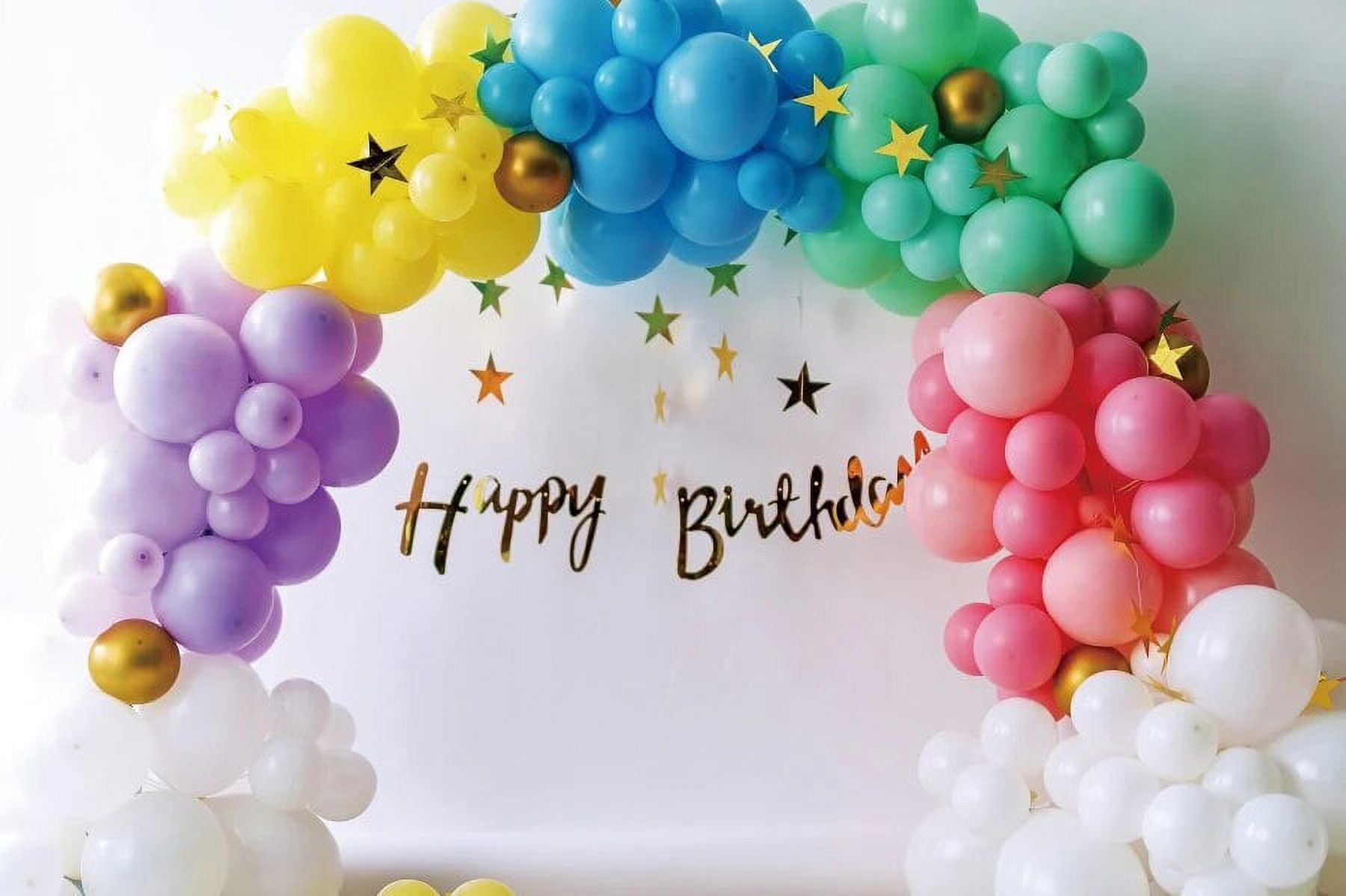 Kids 1st Birthday Party Photo Background Balloons Gifts Room Scene Baby ...