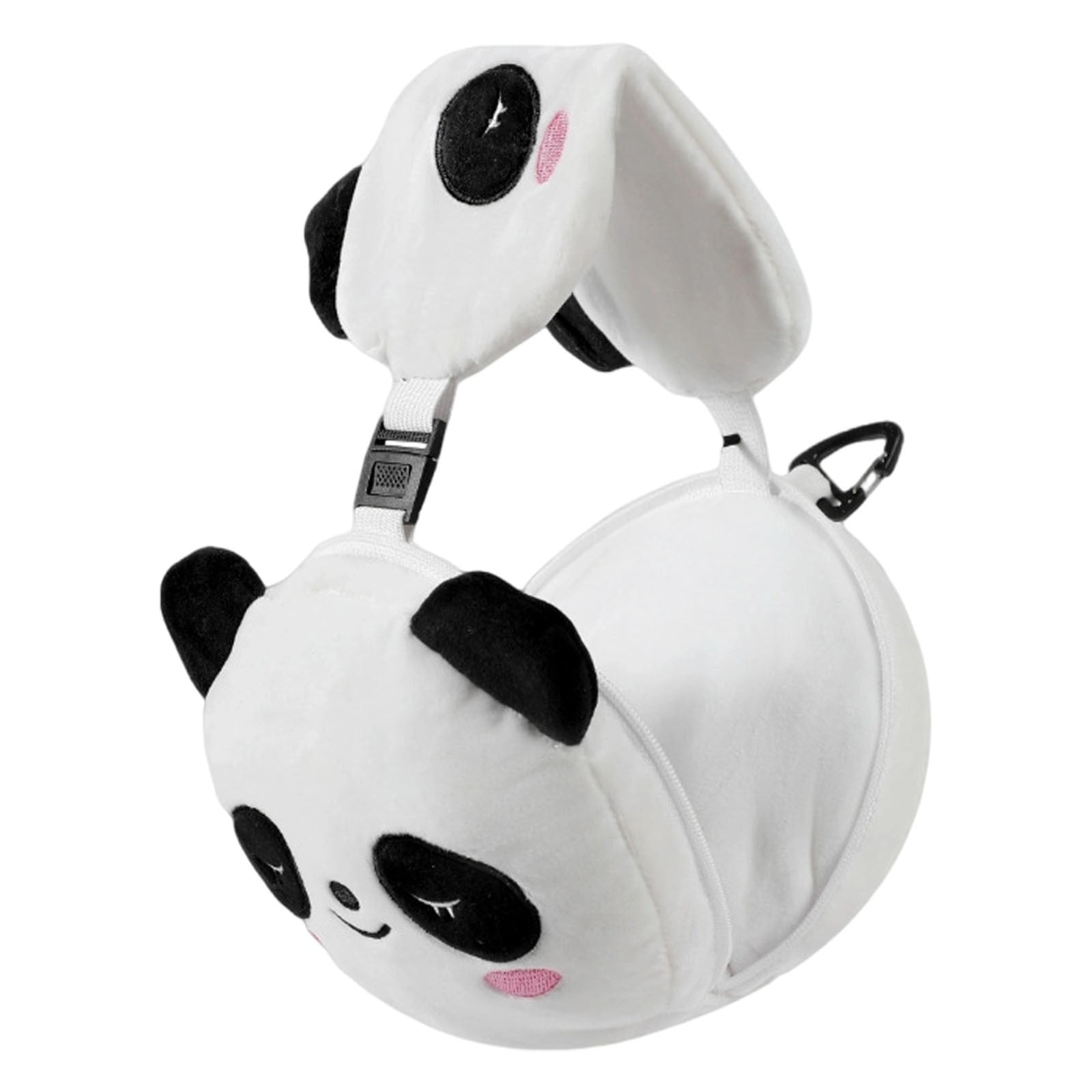 Kids 2 in 1 Travel Pillow with | Soft Plush Folding Pillow Set Cute ...